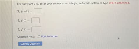 For Questions 3 5 ﻿enter Your Answer As An Integer