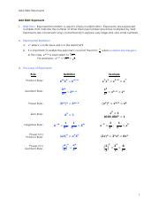 Understanding Exponents: Notation and Rules | Course Hero