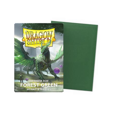 Dragon Shield Game Sleeves Matte 60ct Pack Japanese Size