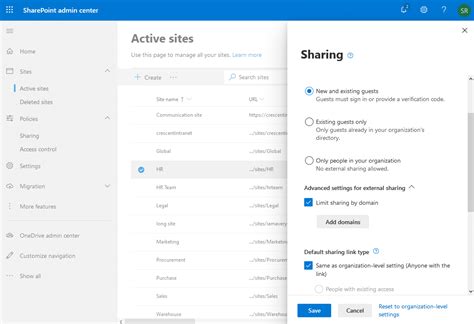Sharepoint Online How To Limit External Sharing By Domain