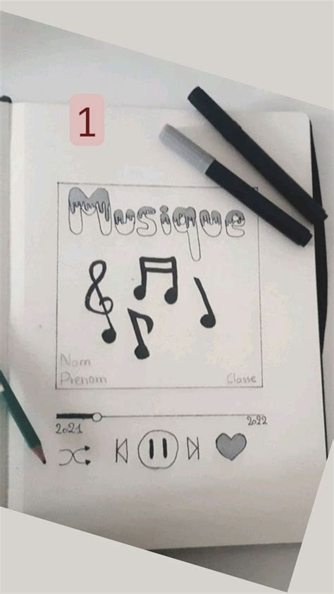 12 idées de page de garde musique J espère que ça vous plaira