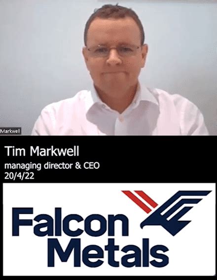 Resources Roadhouse Tim Markwell Falcon Metals Asx Fal April 2022