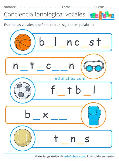 Tabla Imprimible De Vocales