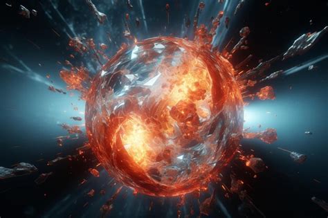 Premium Ai Image Photon Particles Colliding In A Highenergy Chamber