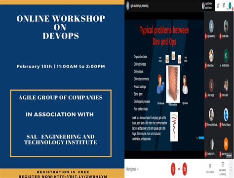 Workshop On Devopsdevelopment And Operations Sal Engineering And Technical Institute