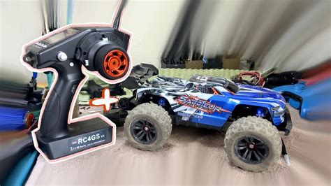 RADIOLINK RC GS V Transmitter And Gyro Receiver Hooked Up To A DEERC H E YouTube