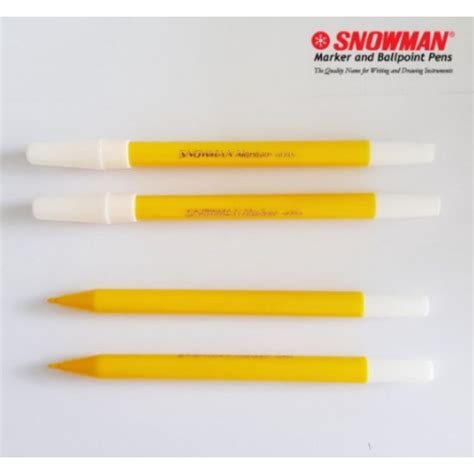 Jual Spidol Warna Snowman PW A Spidol Loos Marker Kuning Shopee Indonesia