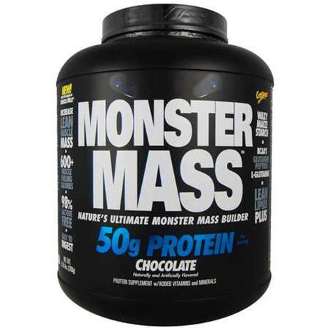 Monster Mass, гейнер, производитель CytoSport, упаковка банка 2700 гр ...