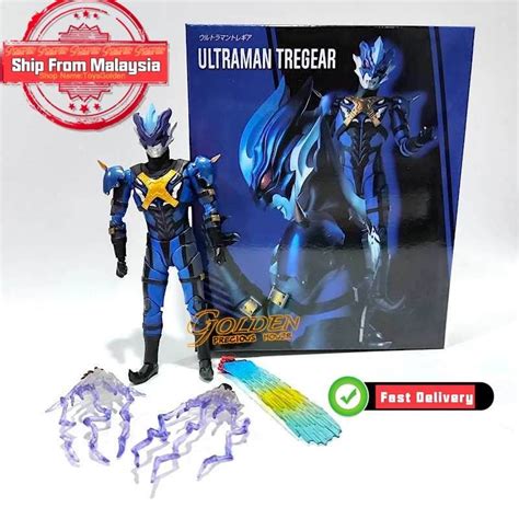Shf Ultraman Tregear Action Figures Cm Pvc Model Collection Toy Hobbies Toys Toys Games
