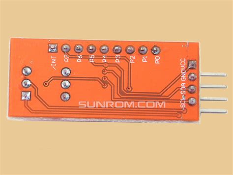 I O Expander Module PCF8574T 6500 Sunrom Electronics
