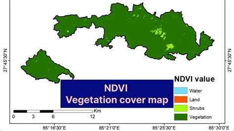 Ndvivegetation Cover Mapforest Cover Maparcgis Gistutorial