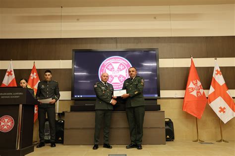 ეროვნული თავდაცვის აკადემია National Defence Academy ეროვნული თავდაცვის აკადემიაში რიგით