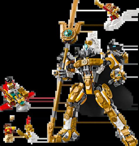 LEGO Monkie Kid Erlang S Celestial Mech Set