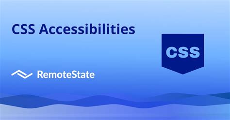 Css Accessibilities