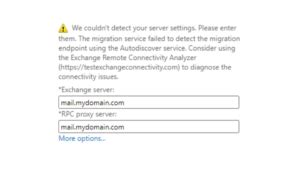 How To Create Migration Endpoint In Office 365