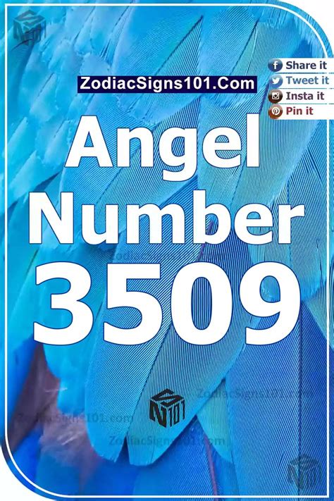 3509 Angel Number Spiritual Meaning And Significance - ZodiacSigns101