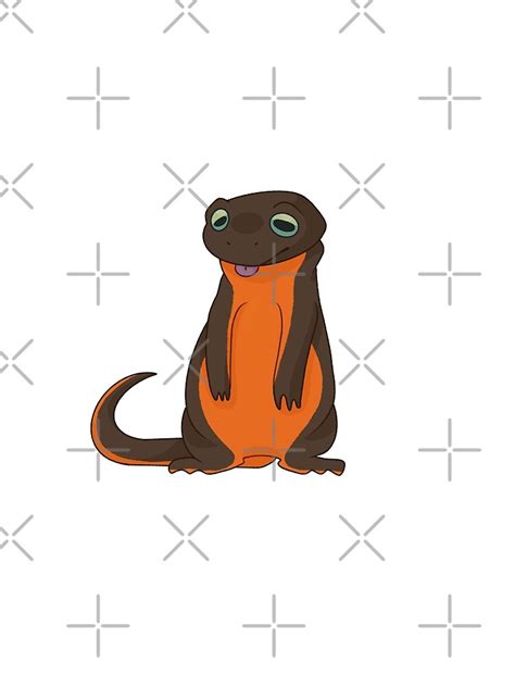 Rough Skinned Newt T Shirt For Sale By Sourdoughdrawss Redbubble