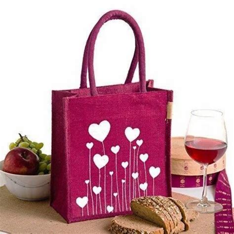 Red Plain Jute Gift Bags At 120 Piece In Chennai ID 2854011244030