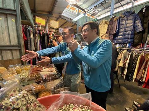 阮昭雄勤掃街 卓榮泰酸賴士葆應緊張 政治 中時