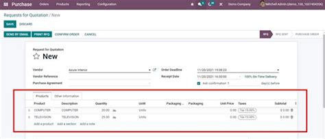 Storage Categories In Odoo