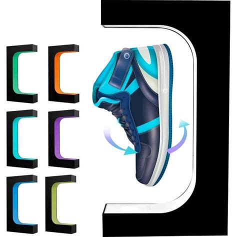 Présentoir à Chaussures Flottant Présentoir Maglev Les Lampes à Chaussures Flottantes Peuvent