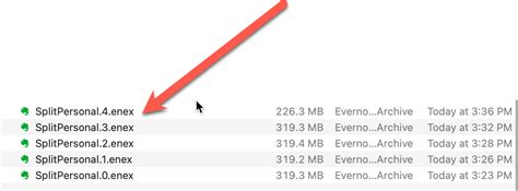 One Of My Five Split Enex Files Will Not Import Into Apple Notes