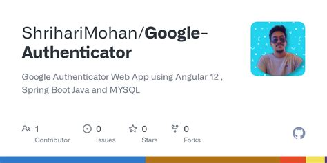 GitHub ShrihariMohan Google Authenticator Google Authenticator Web App Using Angular 12