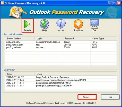 Retrieve Your Outlook Email Account Name And Password