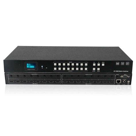 Sports Bar 4k 8x8 Hdmi Matrix With 8 Video Wall Views And Seamless Switching