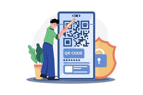 Premium Vector Code Scanner Illustration Concept A Flat Illustration Isolated On White Background
