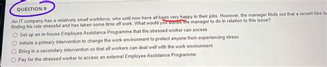 solved question 9an it company has a relatively small