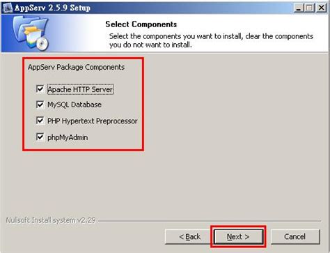 【網站架設】appserv 安裝設定 專屬我的記事本