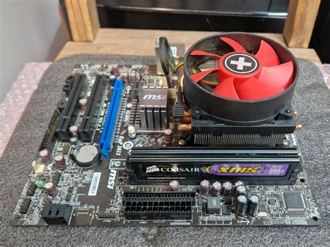 MSI K9N6PGM2-V2 Mainboard mit CPU und Speicher in Niedersachsen ...