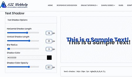 Best Free Online Css Text Shadow Converter Websites