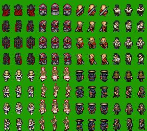 Rpgmaker 2003 WIP Overworld Sprites By Jameswhite89 On DeviantArt