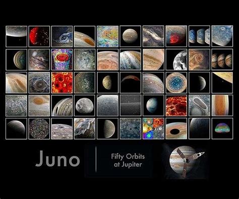Juno Marks 50 Orbits Around Jupiter