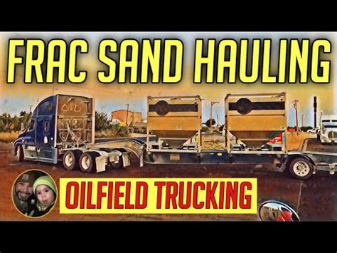 Hauling Frac Sand In West Texas Youtube