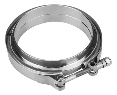 Braçadeira De Flange De Escape Turbo Universal Car 5 Em Aço Parcelamento Sem Juros