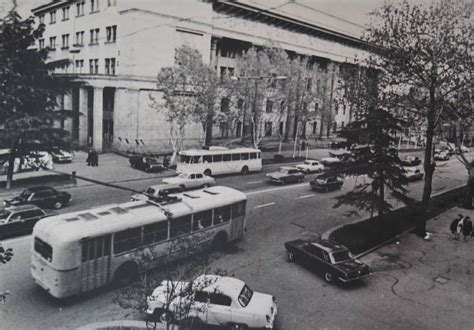 Тбилиси — Старые фотографии и открытки — троллейбус — Фото — Городской