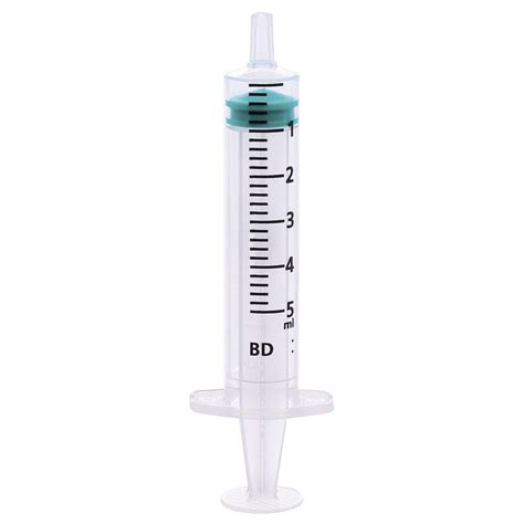 Bd Emerald Hypodermic Syringe Luer Slip Concentric 5ml X 100