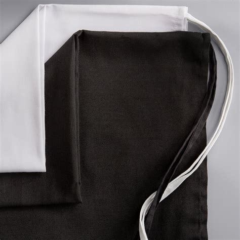 Choice White Basic Bib Apron 34 X 34