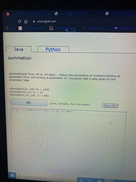 Solved 3 Curs Telo Java Python Summation