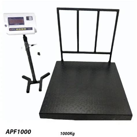 Digital Platform Weighing Scale Platform Size 1000 1000 Mm Maximum