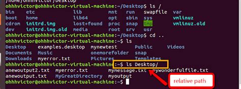 Difference Between Absolute Path And Relative Path Linux
