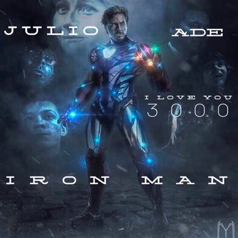 Letra De Iron Man De Julio Ade Musixmatch