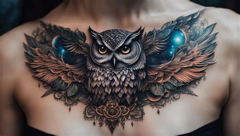 70 Stunning Owl Chest Tattoo Designs For Men Explore Nocturnal Ink