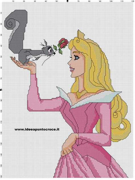 SCHEMI DISNEY A PUNTO CROCE SCHEMI PRINCIPESSE DISNEY