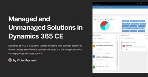 managed and unmanaged solutions in dynamics 365 ce