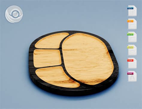 Large Wooden Tray Files For Cnc Router Instant Download STL DXF SVG Files Etsy