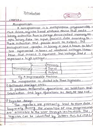 Mapqn Microprocessor And Assembly Language Programming Intro To